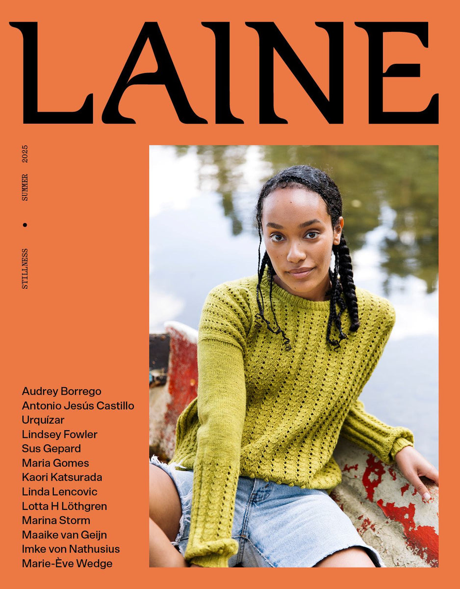 Laine Magazine issue 25 Tyyni | Neulelehdet Snurre.fi